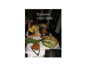 Chefs Table | PPTX