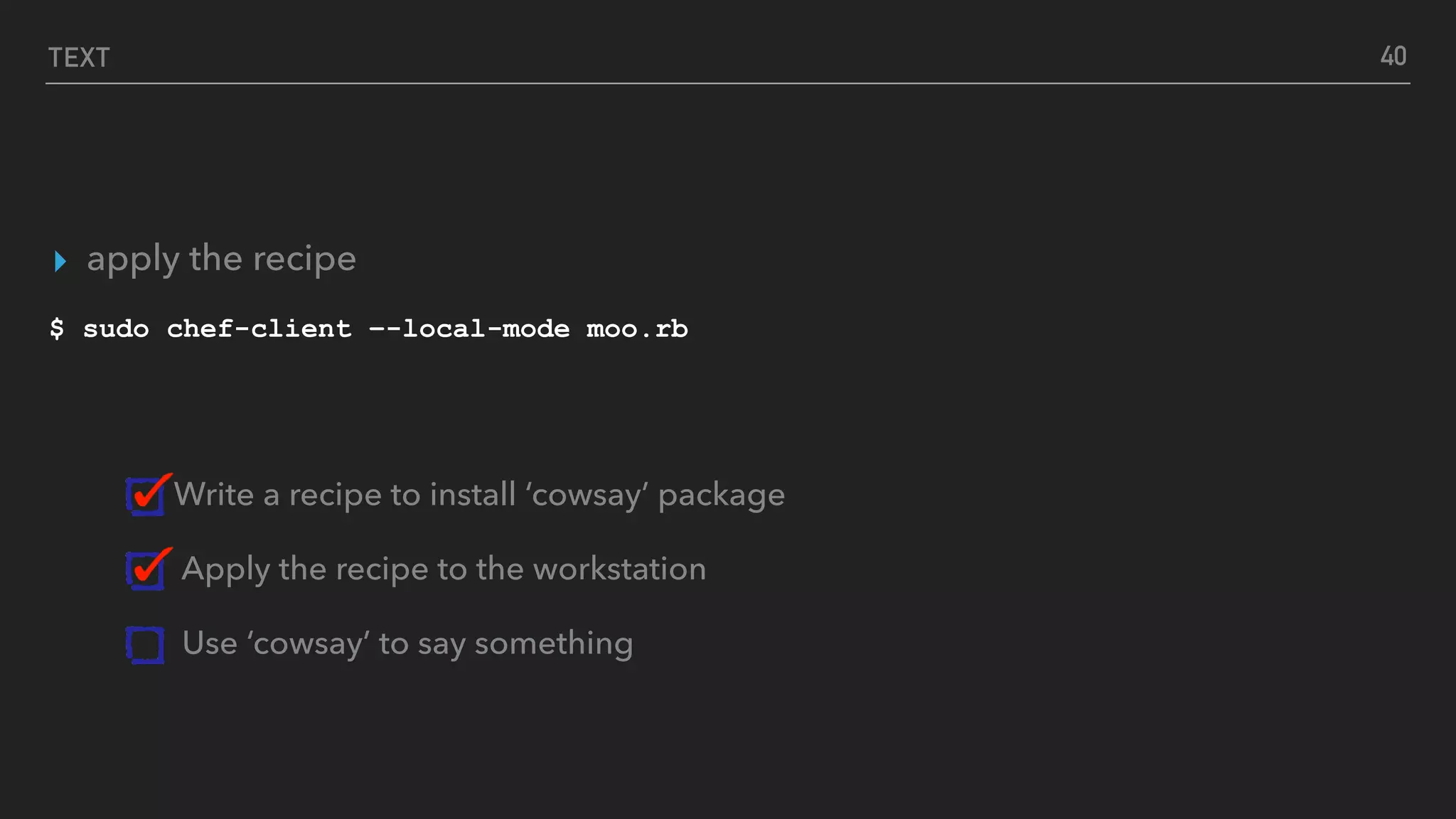 Chef Basics Write Infrastructure As Code Ppt