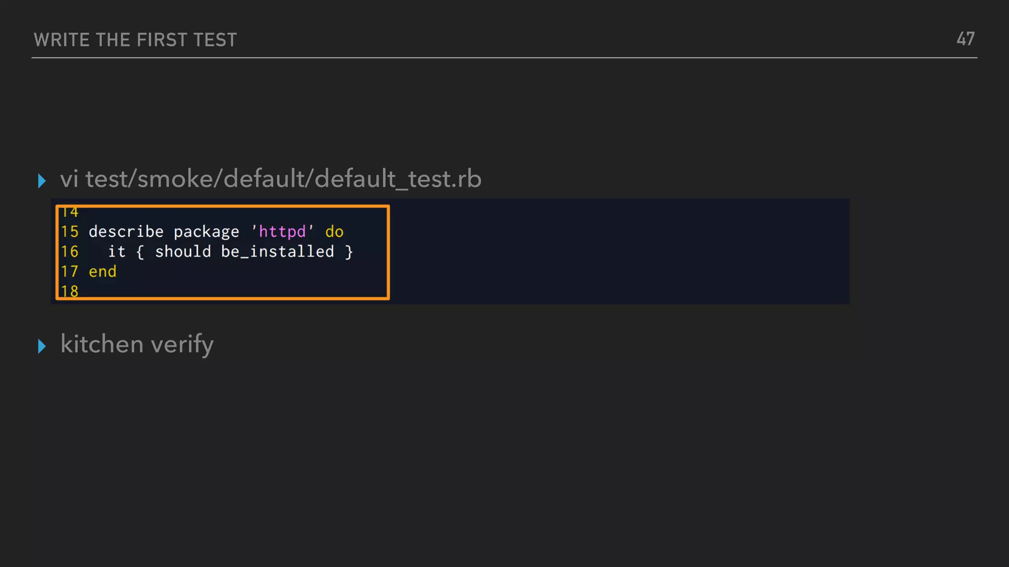 Chef Basics Write Infrastructure As Code Ppt