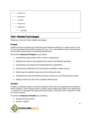 Chef tutorial | PDF | Computer Software and Applications | Computing