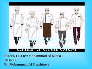 chef uniform ms rules of uniform for chefs.pptx
