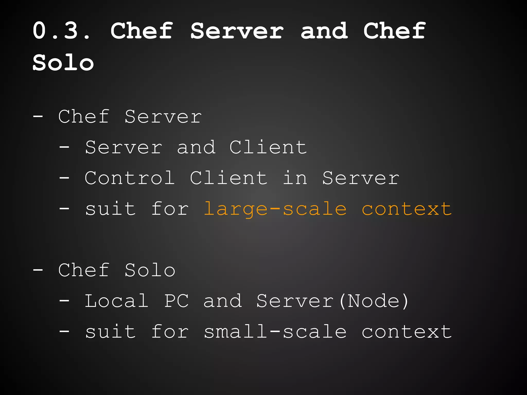 Chef Workshop: Setup Environment with Chef,Vagrant, and Berkshelf | PDF