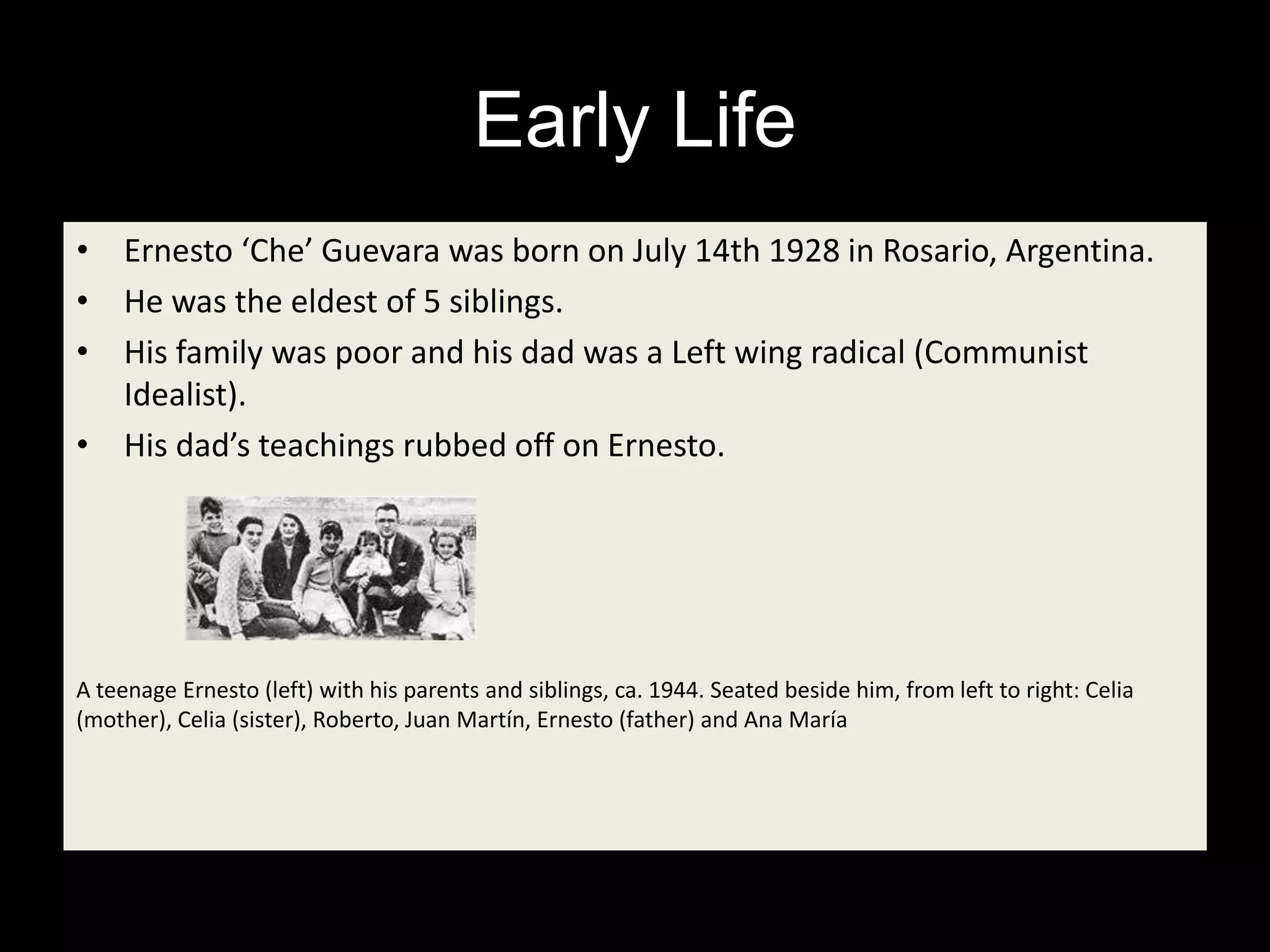 Che Guevara Presentation | PPTX