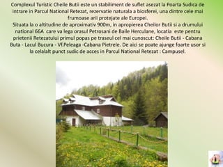 Cheile Butii | PPT