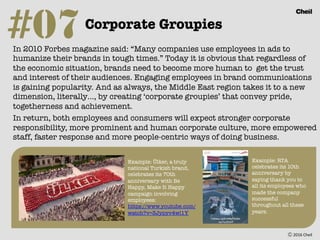 Cheil MENA 7th trend report 2016 | PPT