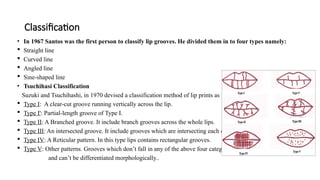 Cheiloscopy ppt. LIP PRINTING FORENSIC PATHOLOGY | PPTX