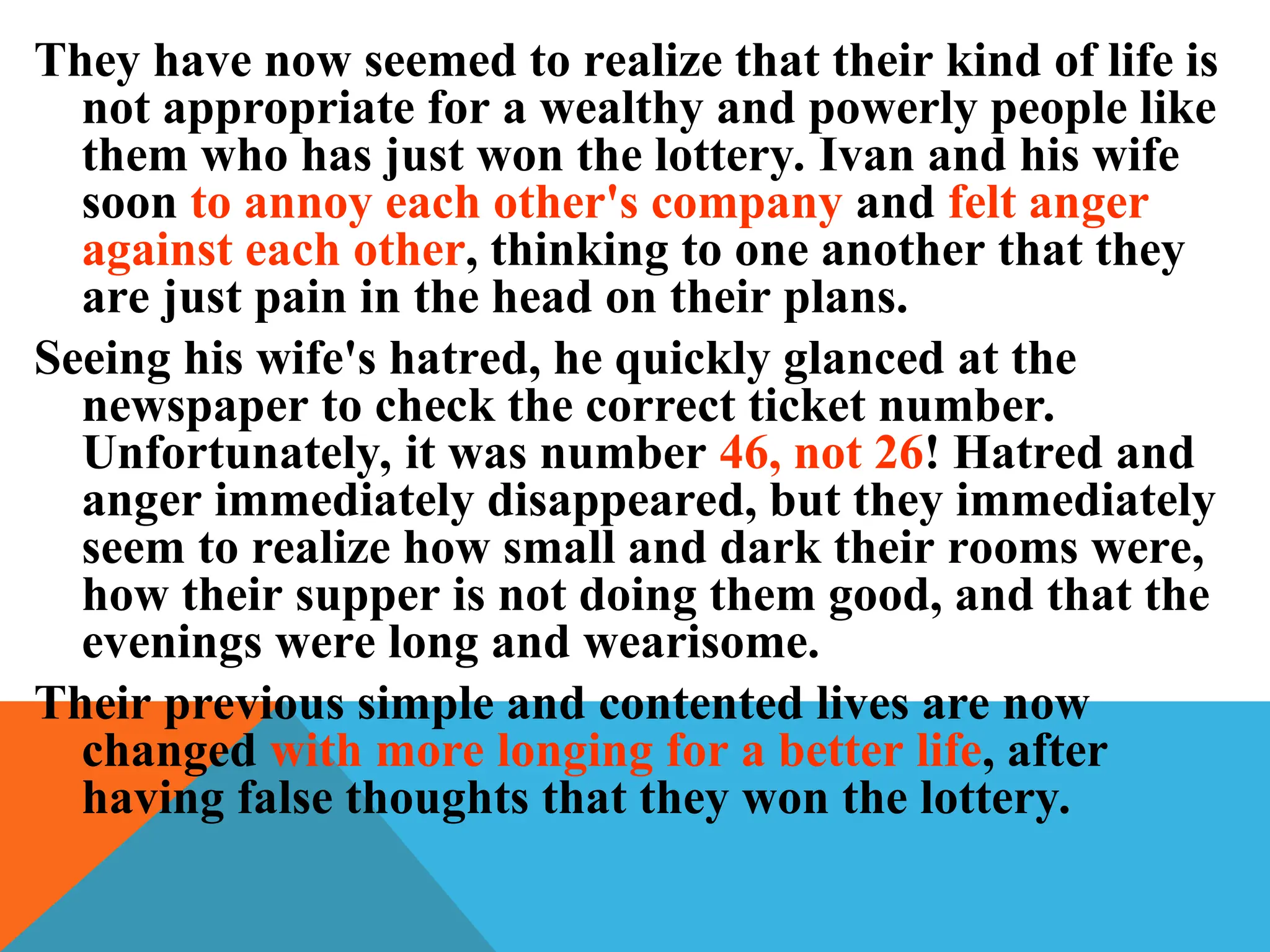 The Lottery Ticket by Anton Chekhov.ppt