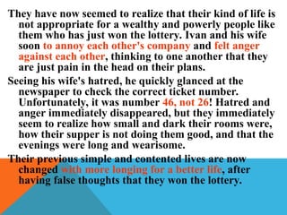 The Lottery Ticket by Anton Chekhov.ppt