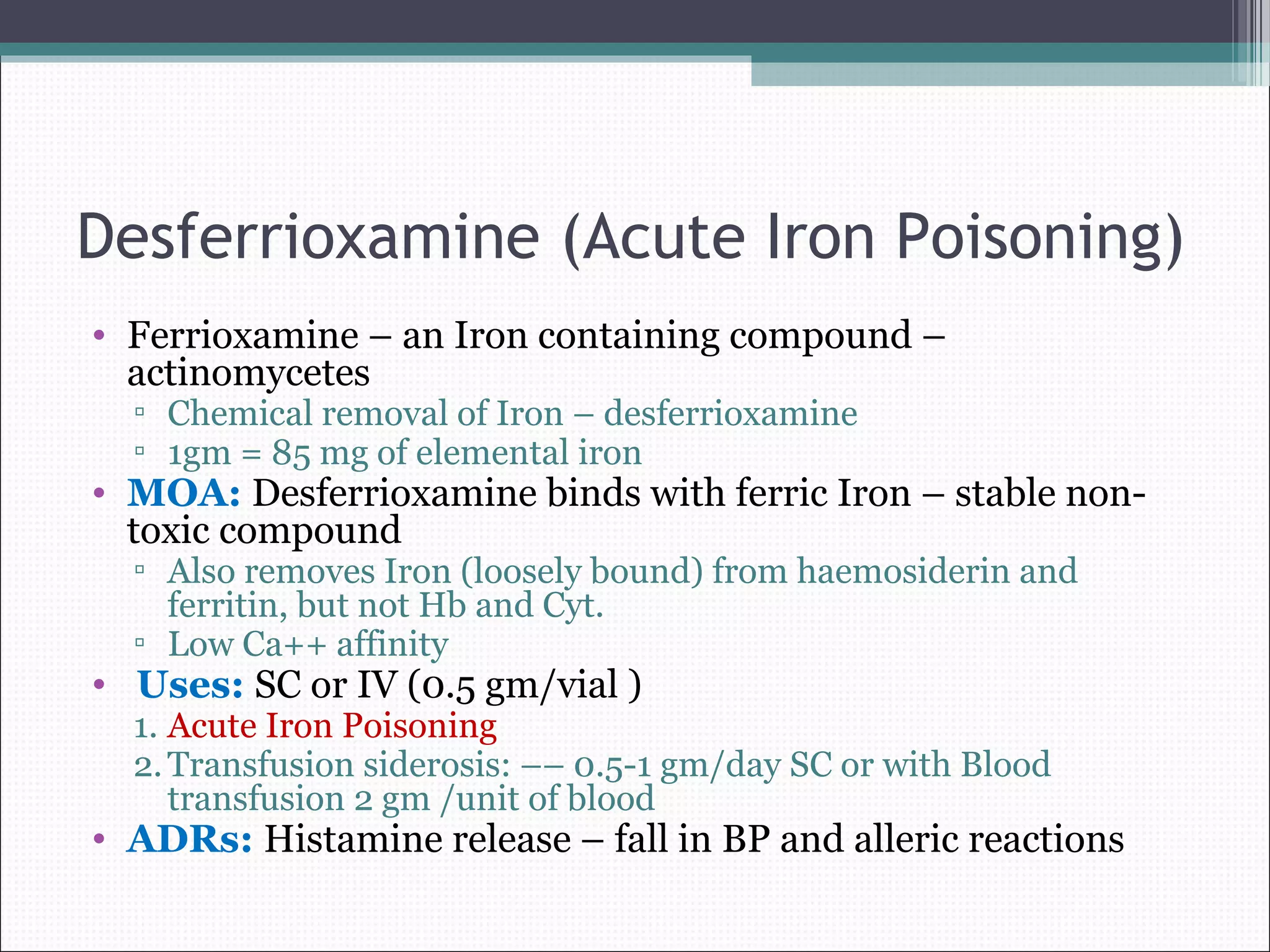Chelating agent - drdhriti | PPT