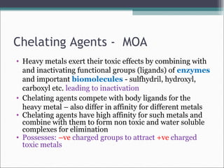 Chelating agent - drdhriti | PPT | Blood Disorders | Diseases and ...