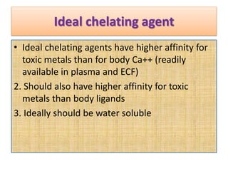 Chelating agent | PPT