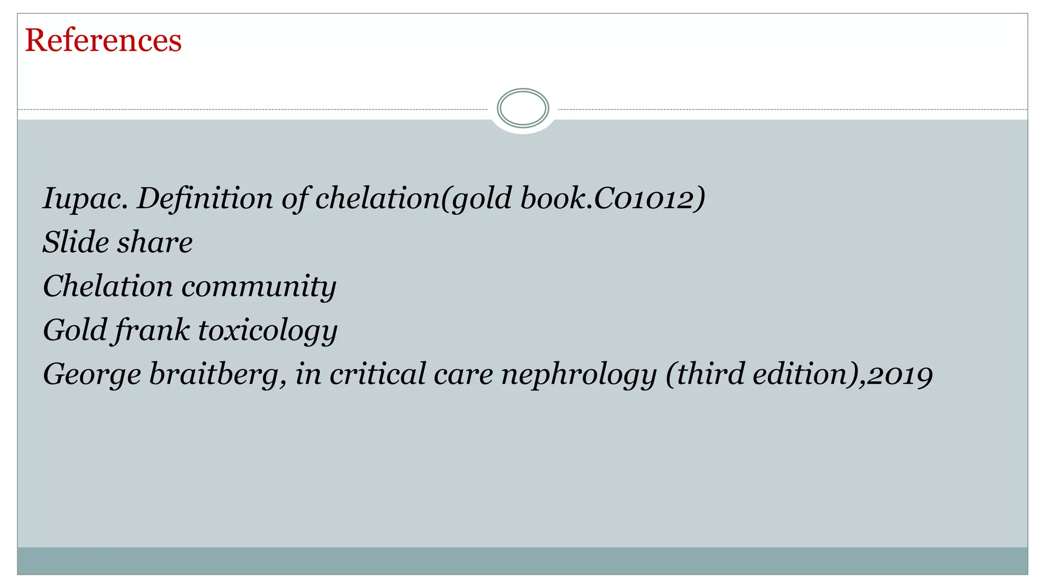 Chelating agents | PPTX