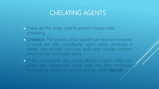 Chelating agents | PPTX