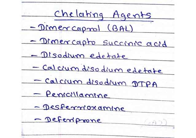Chelating Agents | PDF | Free Download