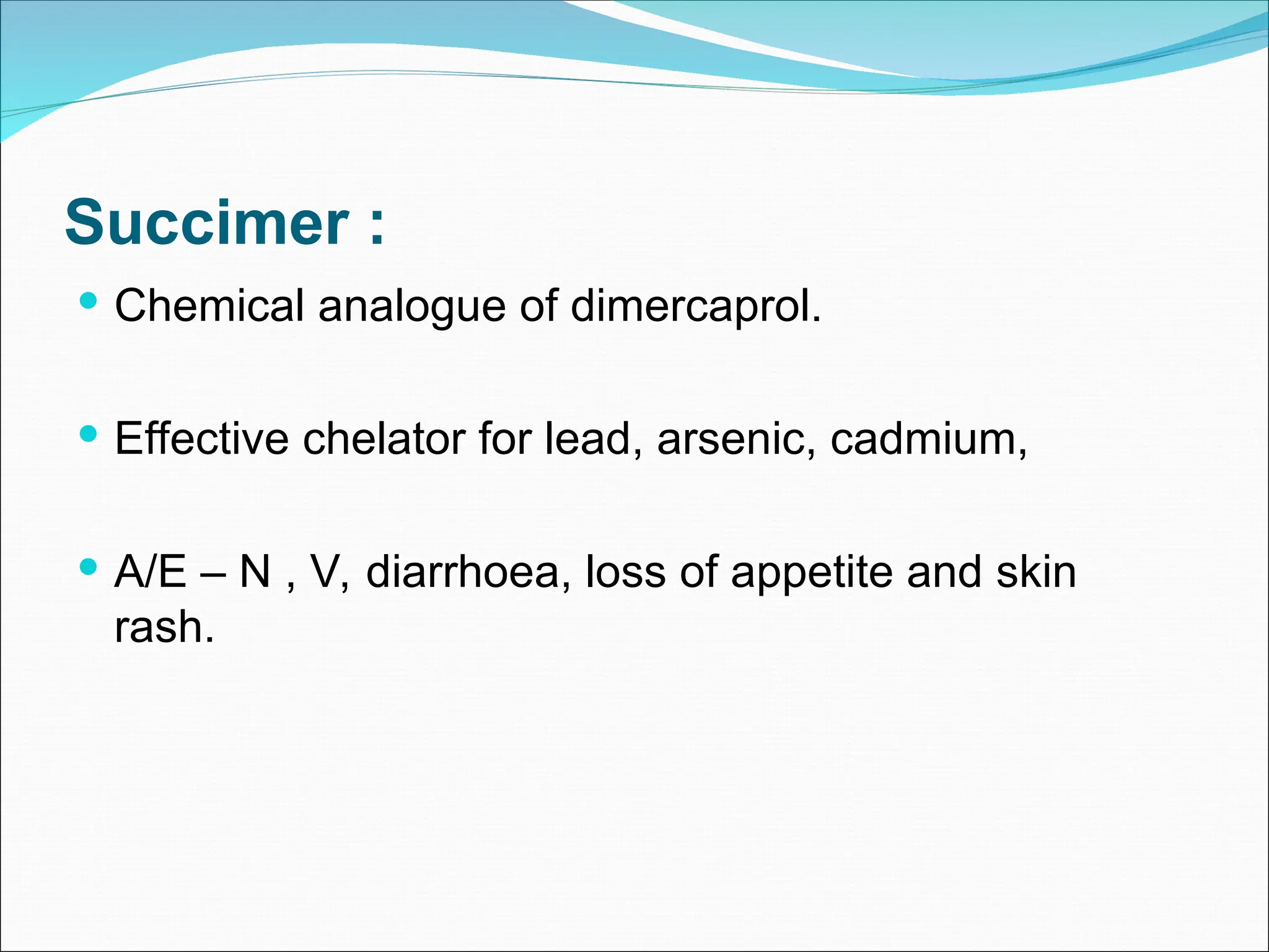 Pharmacotherapy of chelating agents (Heavy metal antagonist) | PPT Pharmacotherapy of chelating agents (Heavy metal antagonist) | PPT