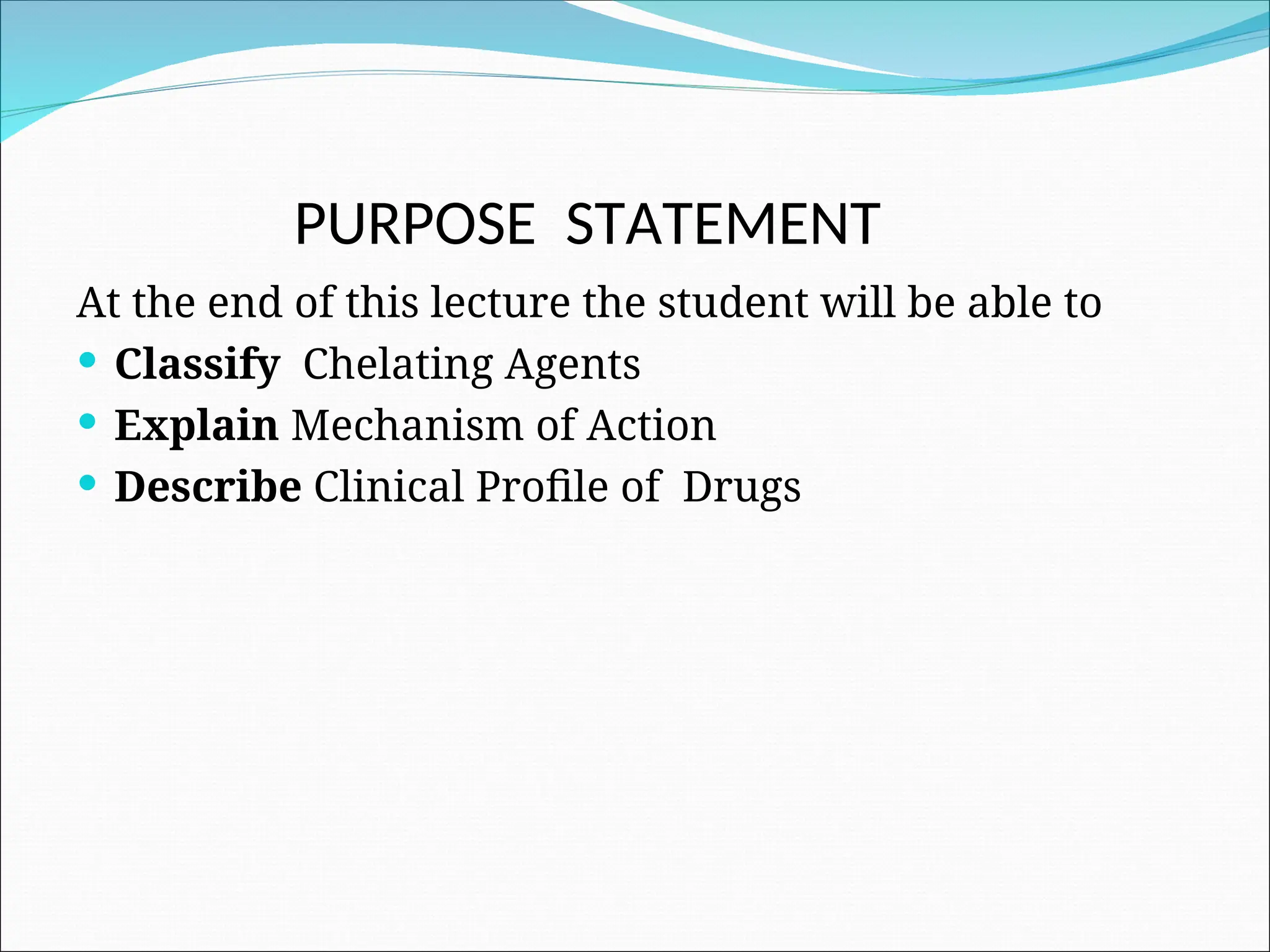 Pharmacotherapy of chelating agents (Heavy metal antagonist) | PPT Pharmacotherapy of chelating agents (Heavy metal antagonist) | PPT