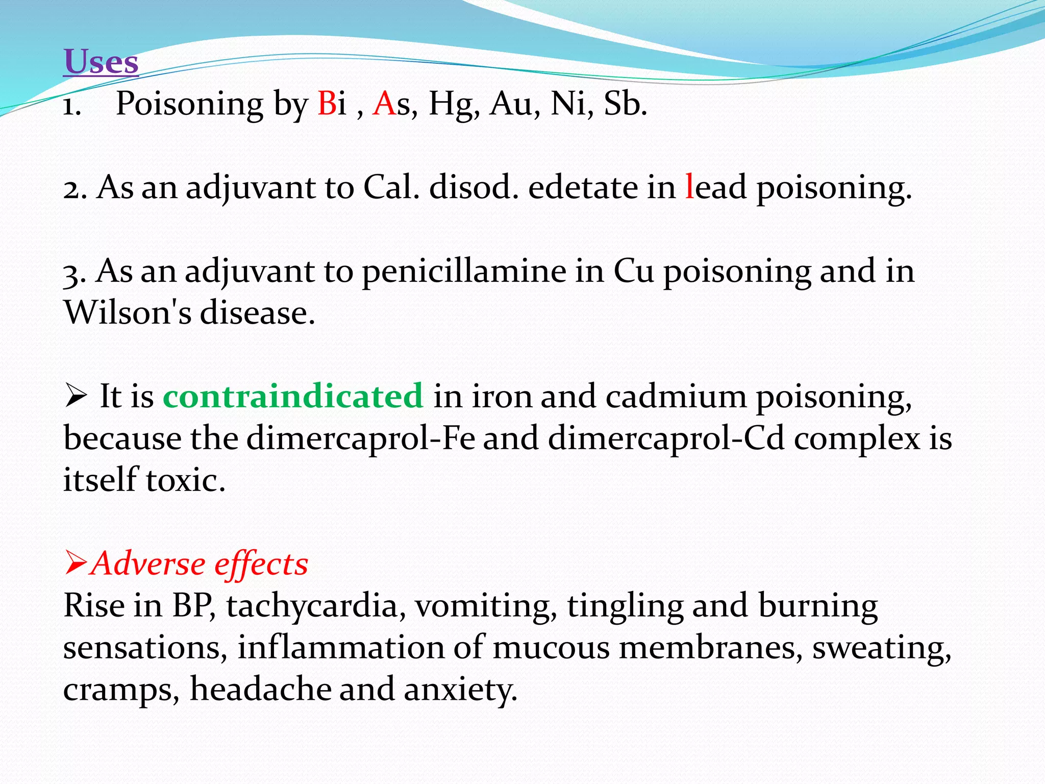 Chelating agents | PPTX | Substance Abuse | Diseases and Conditions