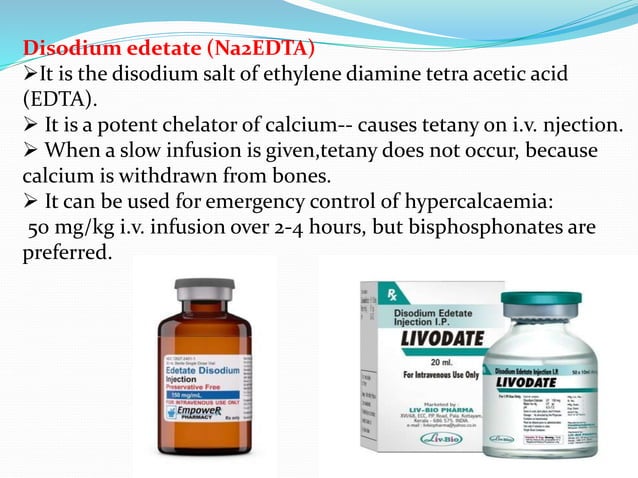 Chelating agents | PPTX | Substance Abuse | Diseases and Conditions