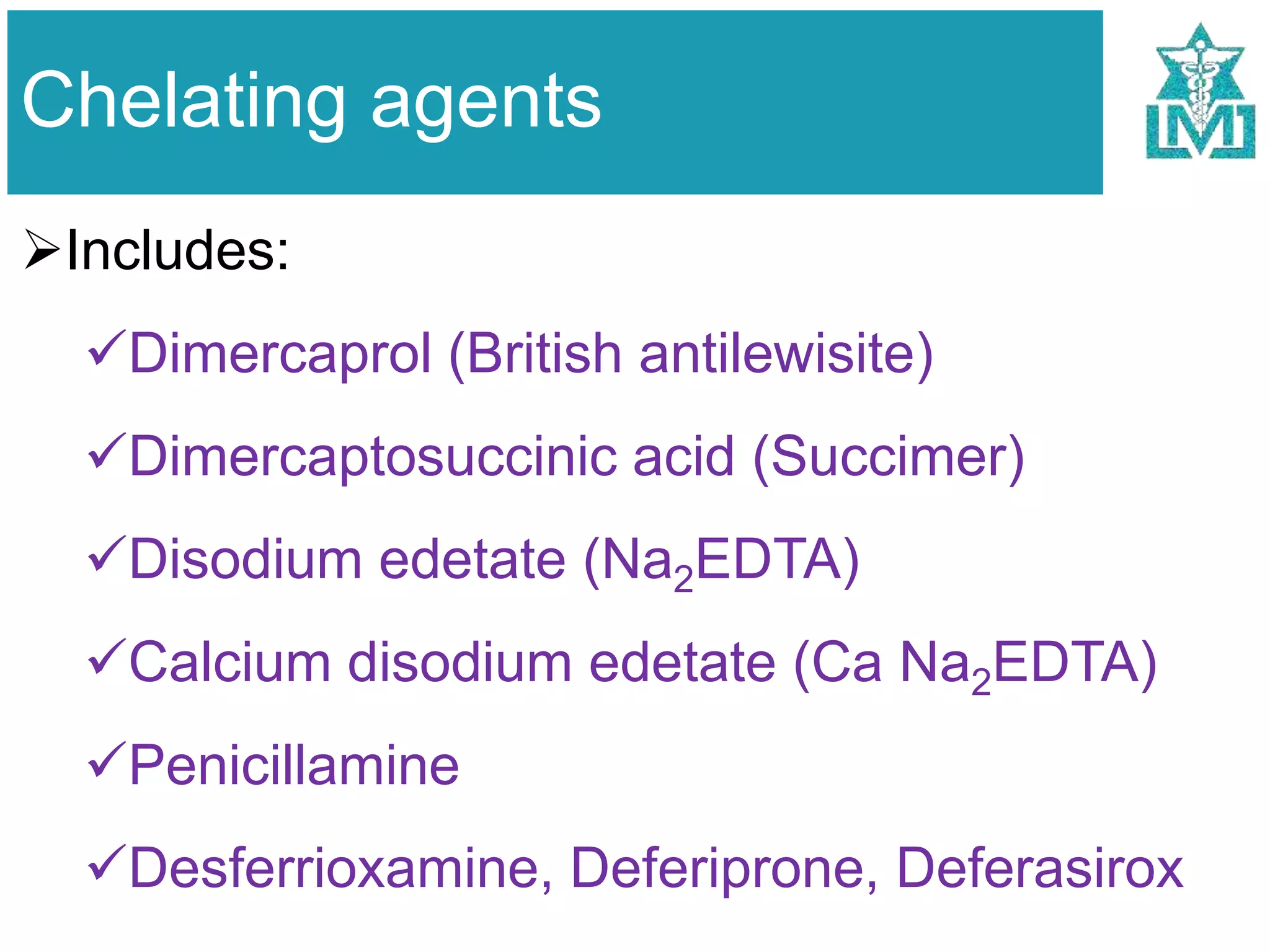 Chelating agents | PPTX