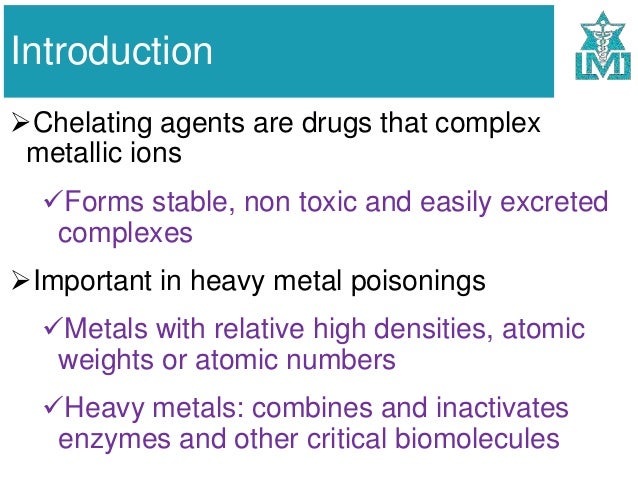 Chelating agents