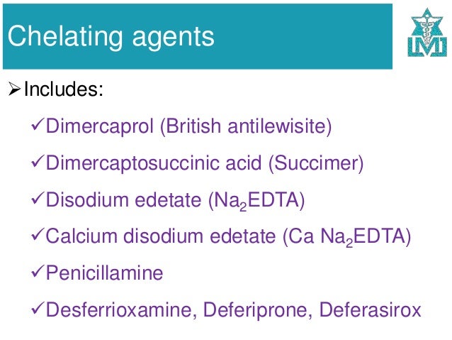 Chelating agents