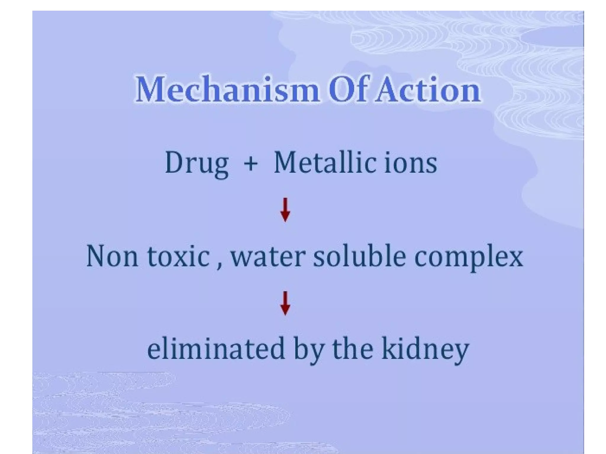 Chelating agents -pharmacology | ODP