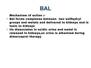 Chelating agents -pharmacology | ODP