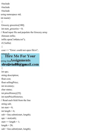 C++ help finish my code Phase 1 - input phase. Main reads the fi.pdf