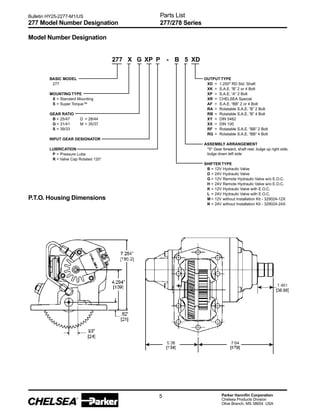 Chelsea 277-parts-manual | PDF