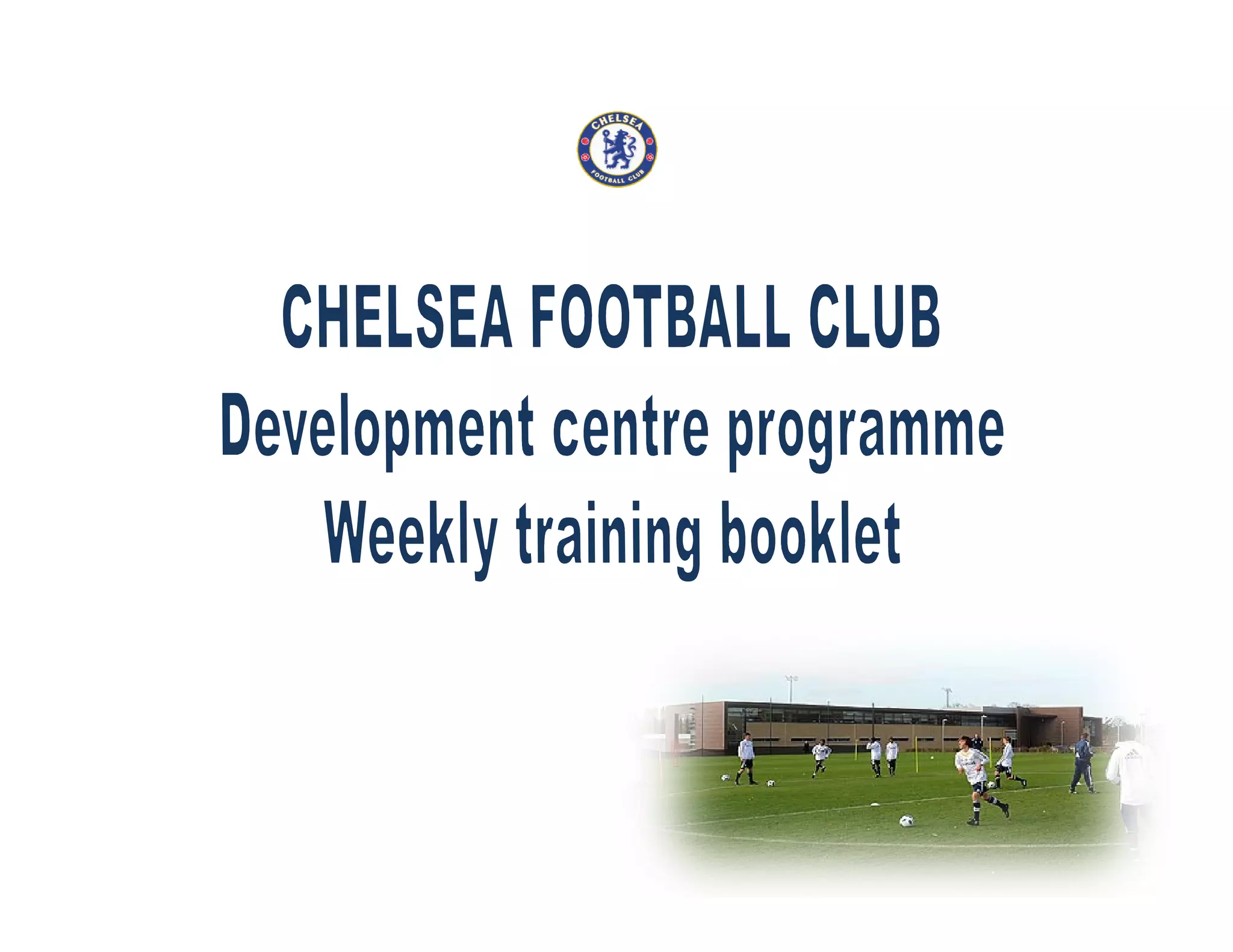 Chelsea development booklet | PPT