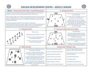Chelsea development booklet | PPT