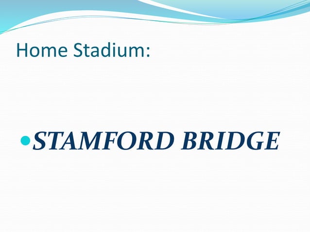 Chelsea fc | PPTX