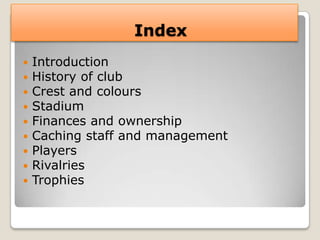 Chelsea football club (1) | PPTX