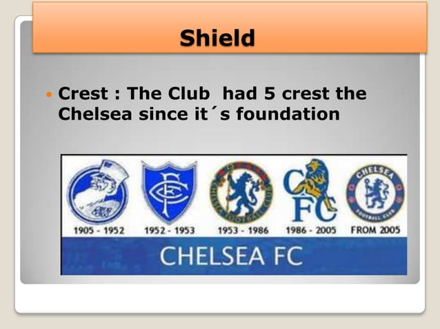 Chelsea football club (1) | PPTX | Soccer | Sports