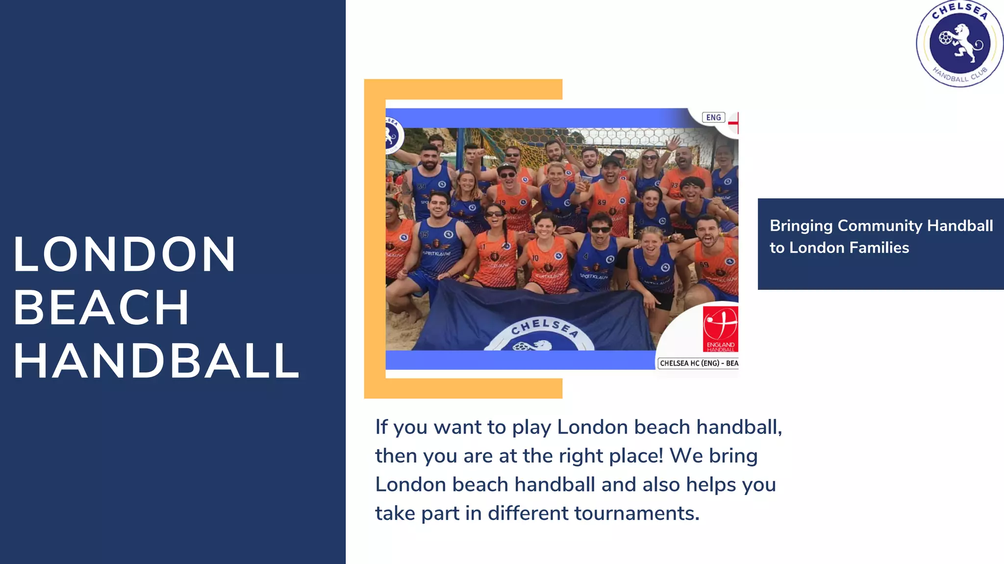 Chelsea Handball Club | PPT