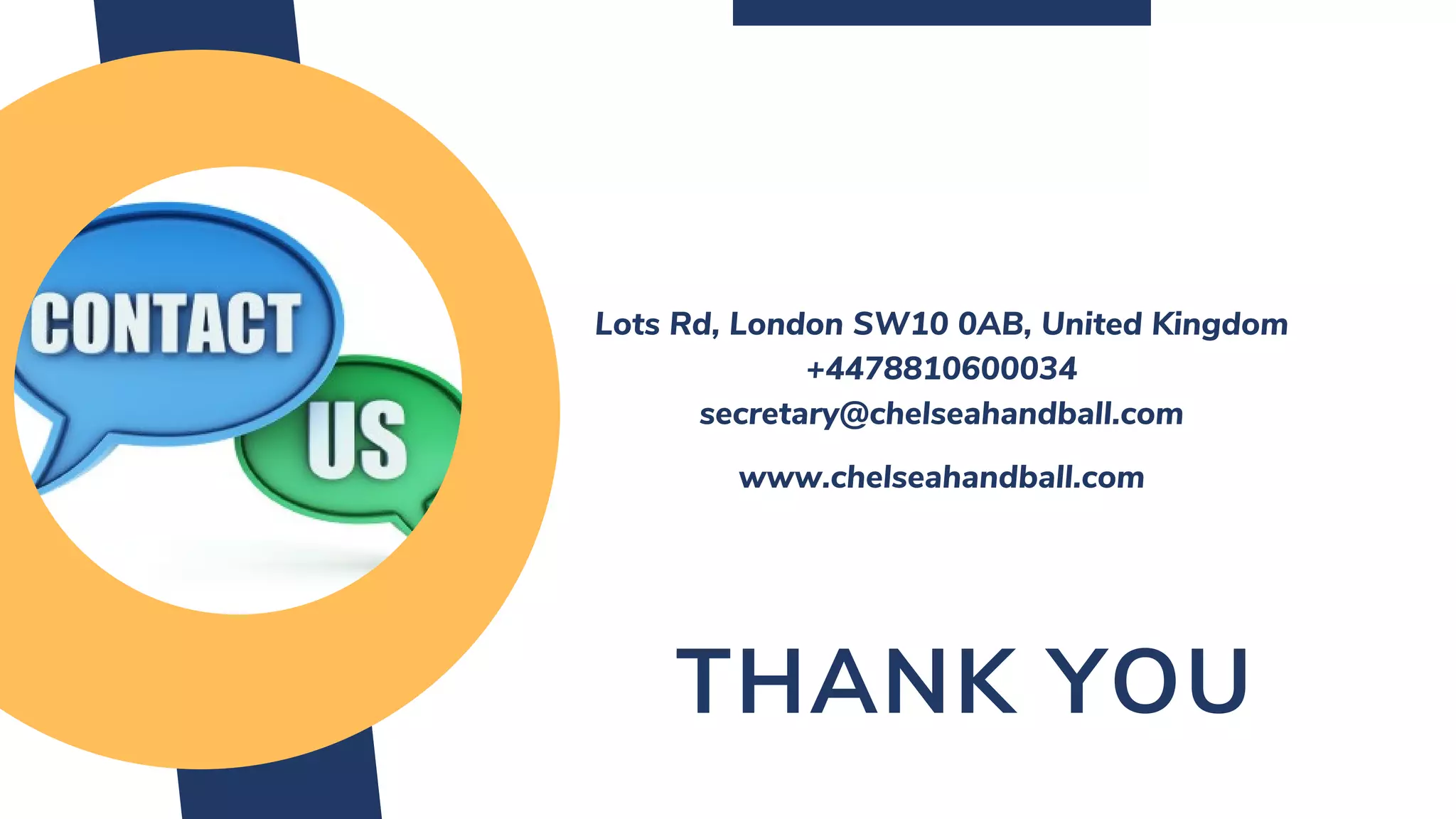 Chelsea Handball Club | PPT