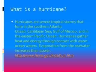 Hurricanes | PPTX
