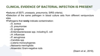 BLOOD CULTURE AS AN IMPORTANT DIAGNOSTIC TOOL IN MEDICAL MICROBIOLOGY ...