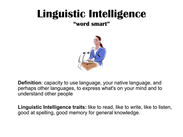 Intelligence Power Point | PPT