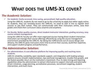 University Management System - UMS-X1 | PDF