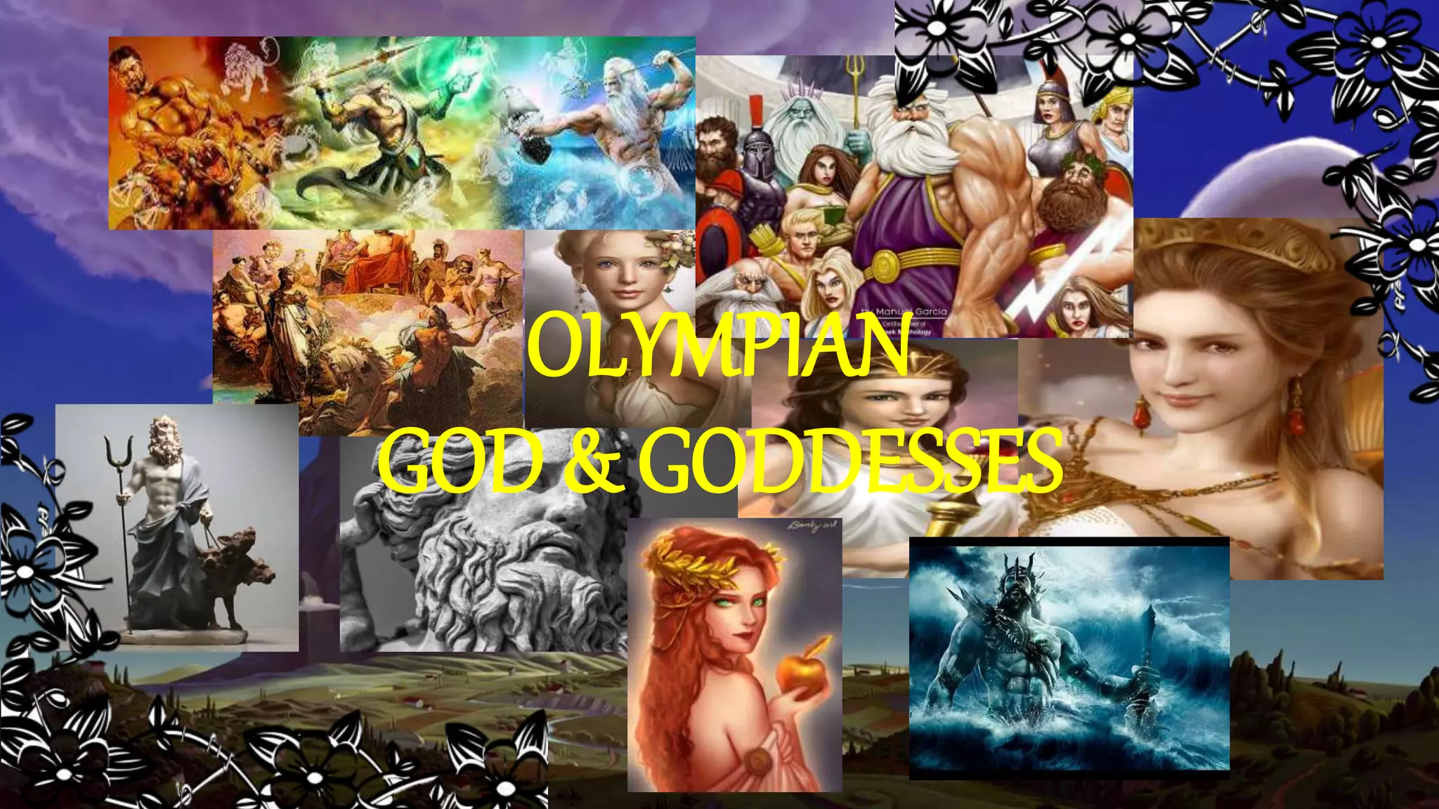 Greek Mythology: Olympian God and Goddesses | PPTX