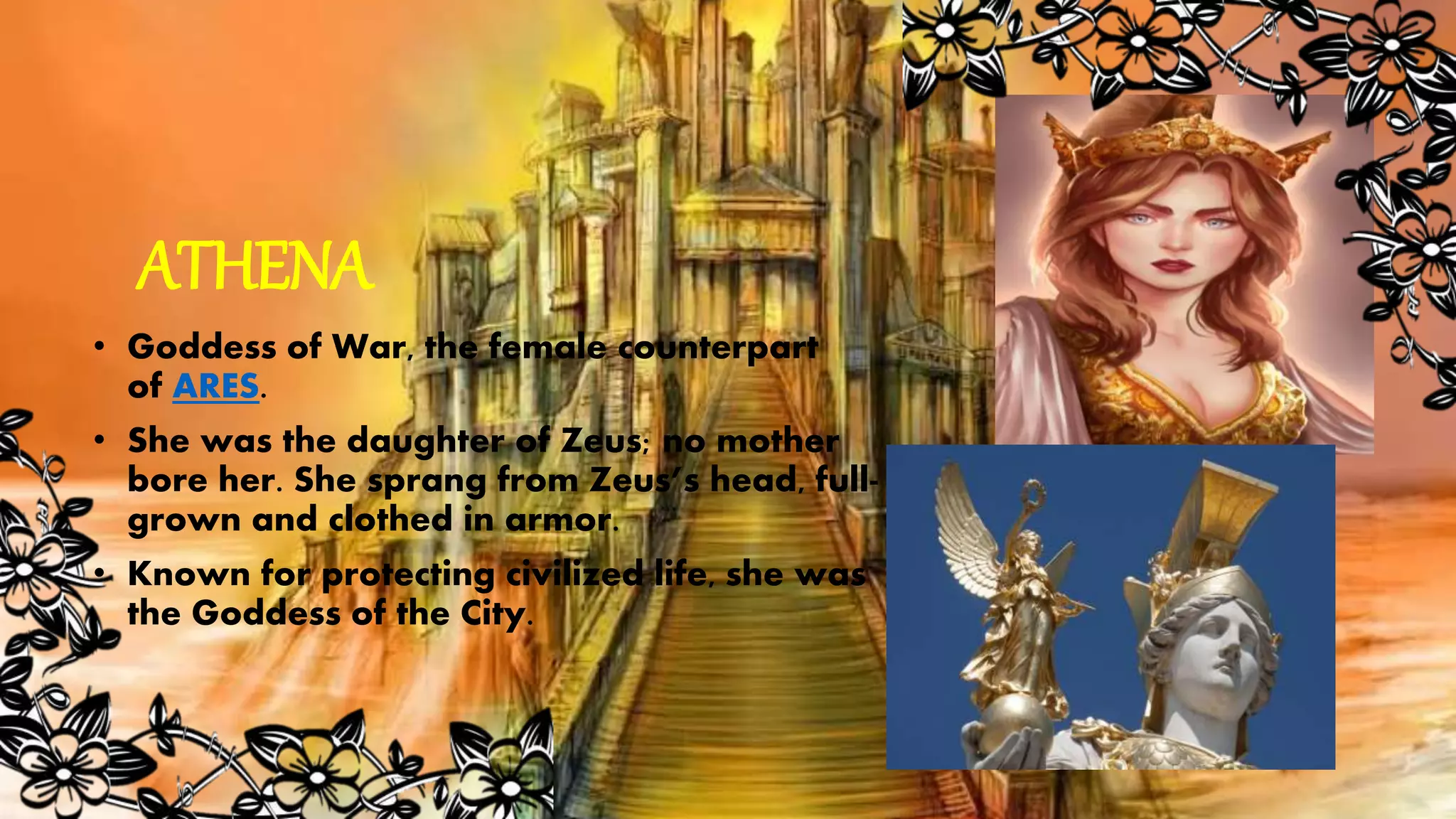 Greek Mythology: Olympian God and Goddesses | PPTX