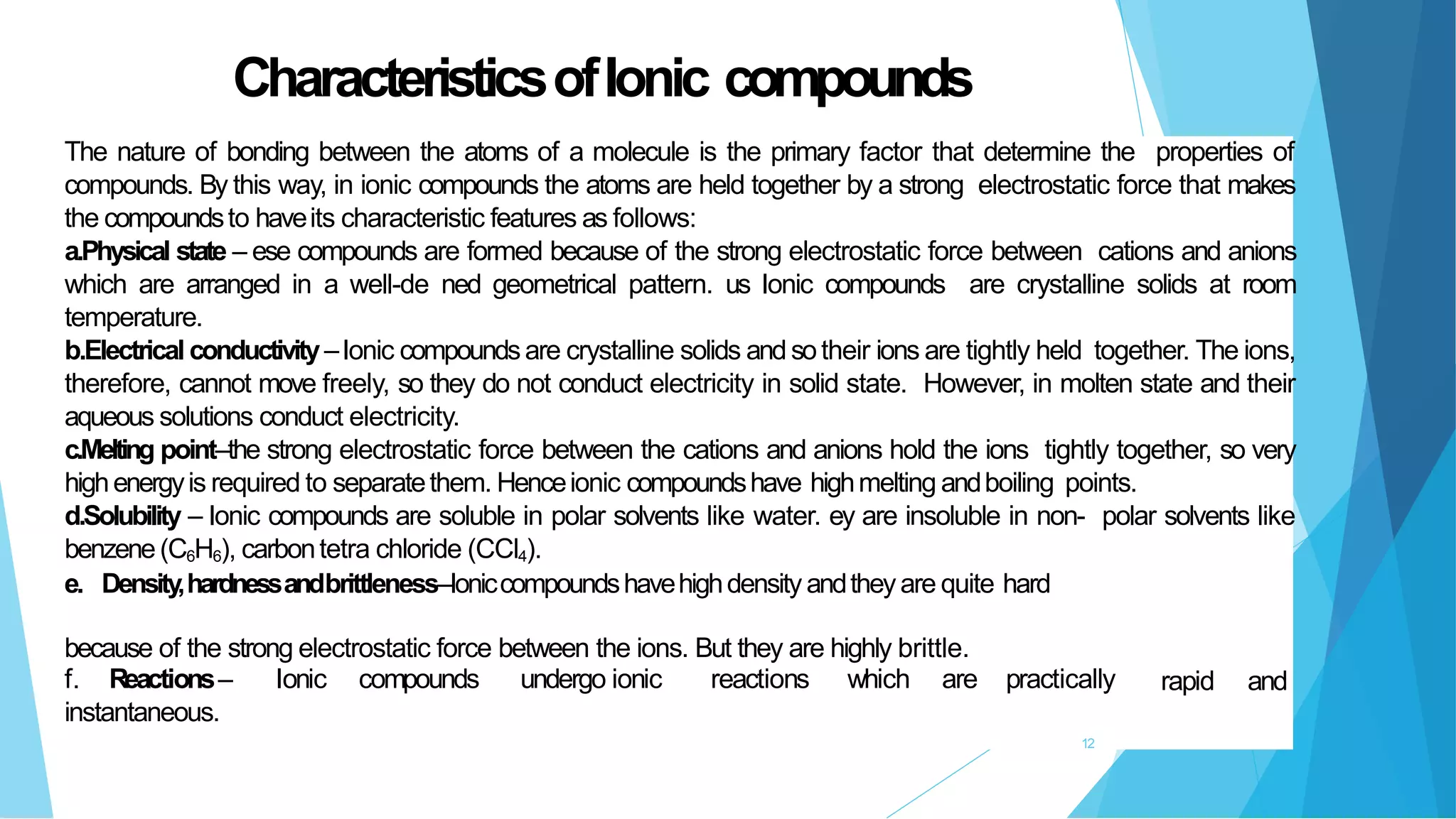 Chemical Bonding & Its Types Chem 101 | PPTX