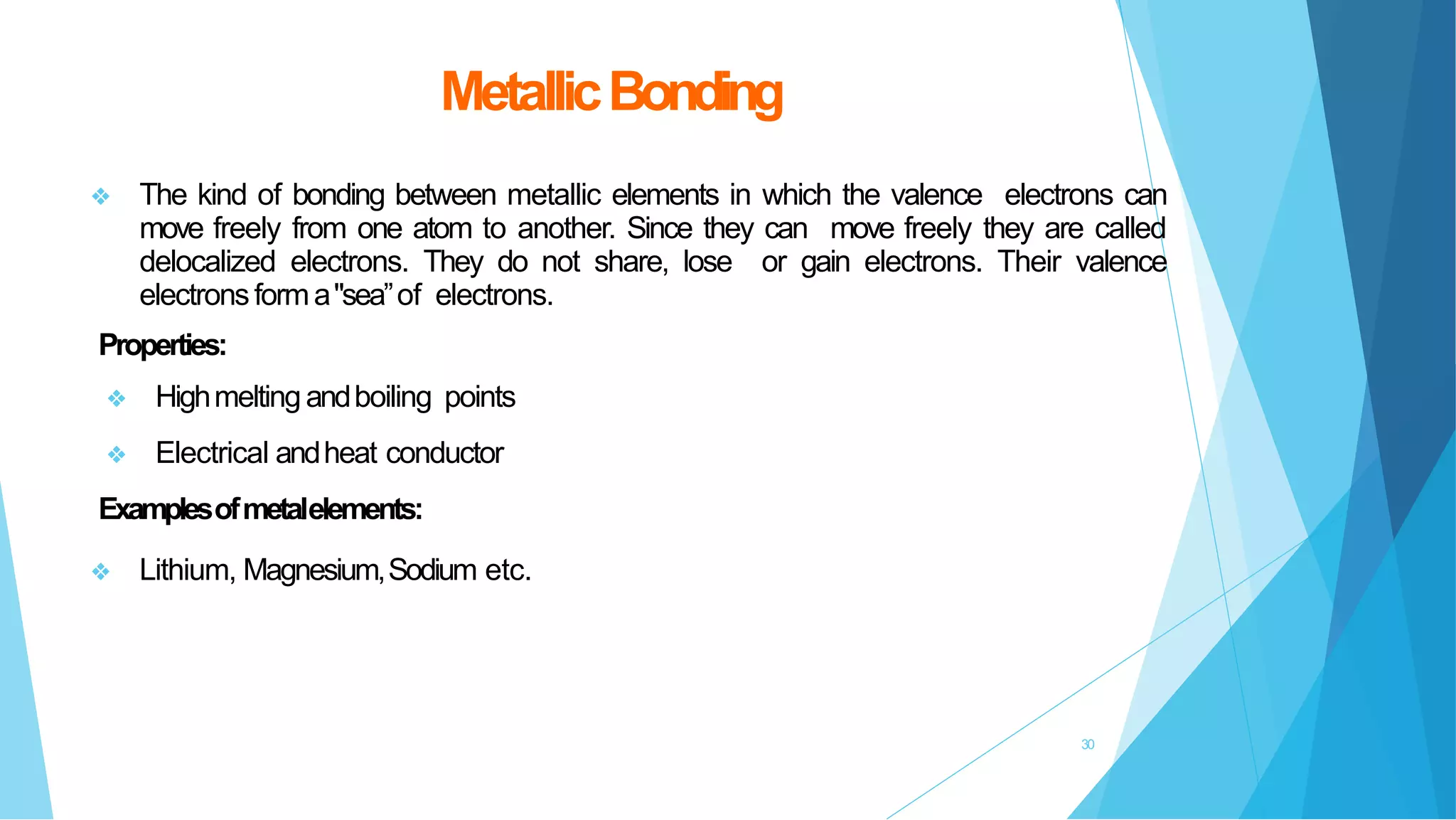 Chemical Bonding & Its Types Chem 101 | PPTX