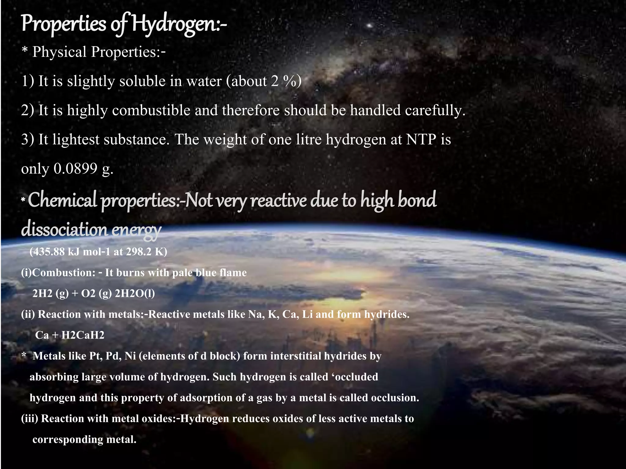Hydrogen | PPTX