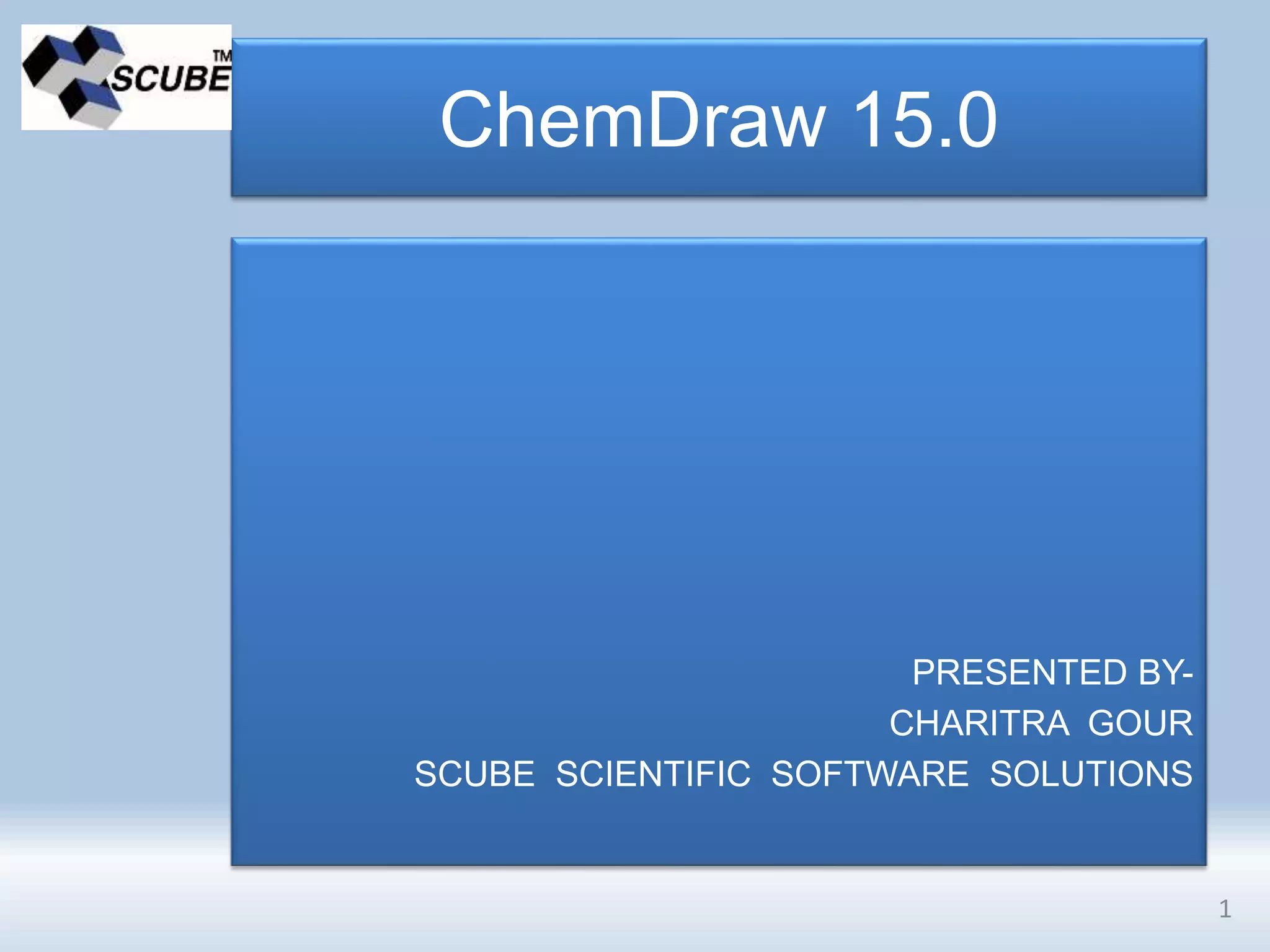 ChemDraw 15 | PPTX