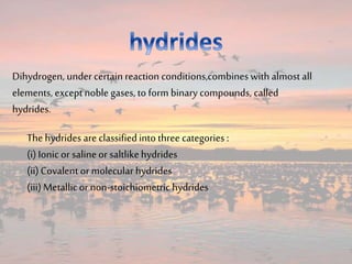 hydrides | PPTX