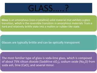 Glass Ceramics | PPTX