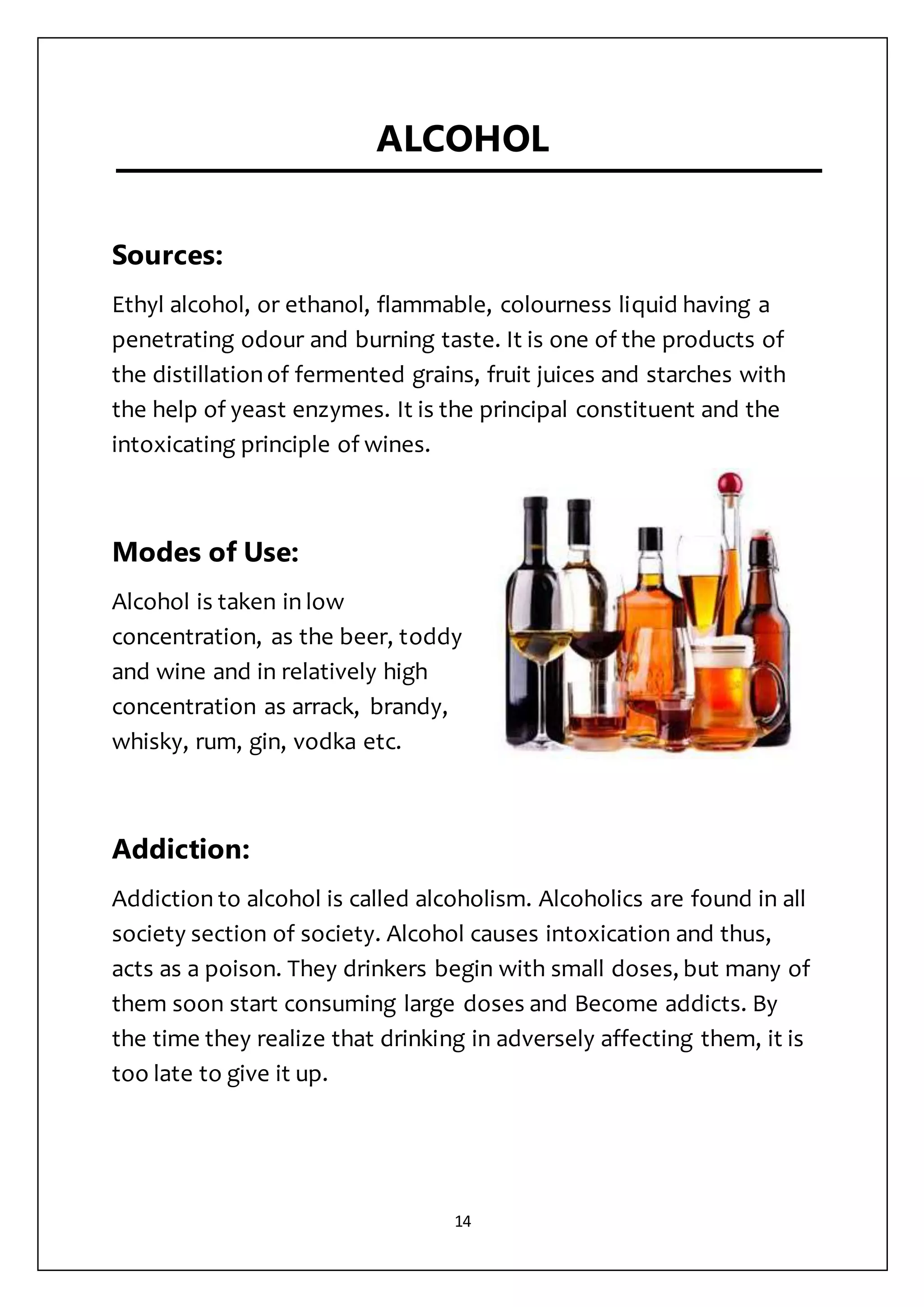 Chemistry Investigatory Project Class 12 - Drugs | DOCX