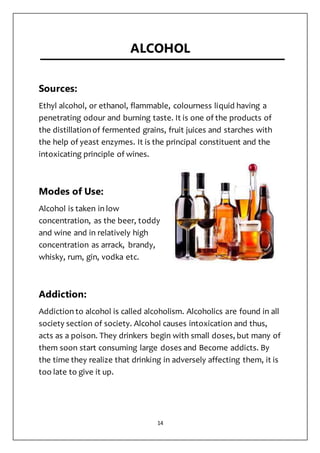 Chemistry Investigatory Project Class 12 - Drugs | DOCX